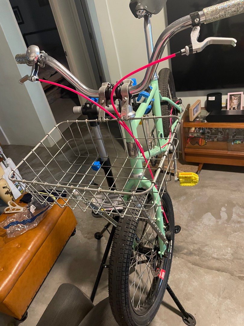 Velo orange neutrino mini velo folding bike bmx style Shimano 10 speed ...