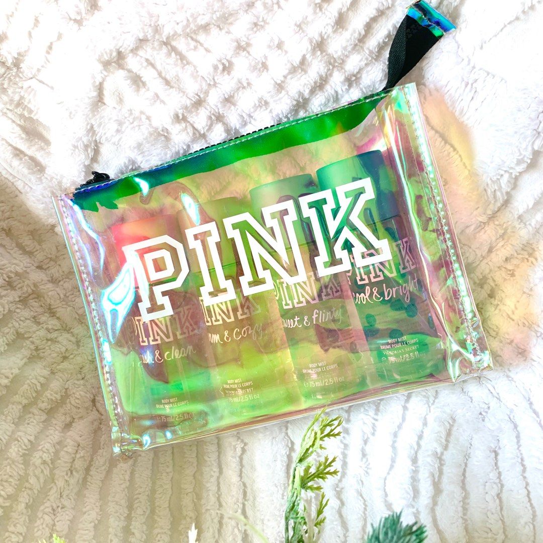Victoria’s Secret PINK Mini Body Mist Gift Set, Beauty & Personal Care ...