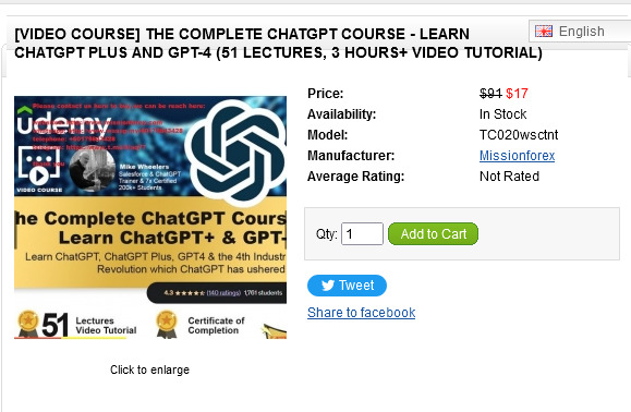 [Video Course] The Complete ChatGPT Course - Learn ChatGPT Plus and GPT ...