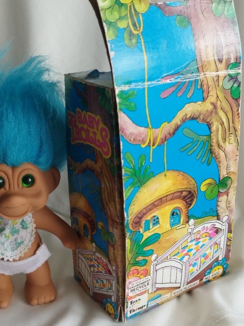 Vintage Baby Trolls Collectible with Ori Box, Hobbies & Toys, Toys ...