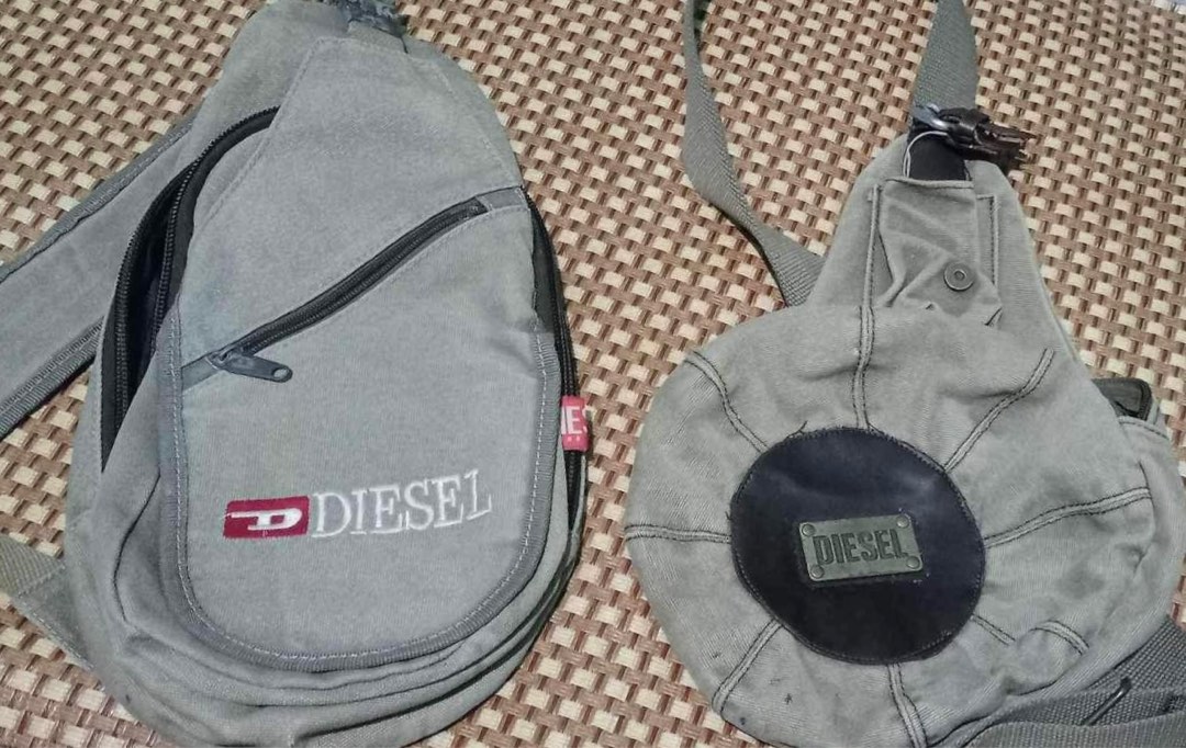 Vintage Diesel body bags, Men's Fashion, Bags, Sling Bags on Carousell