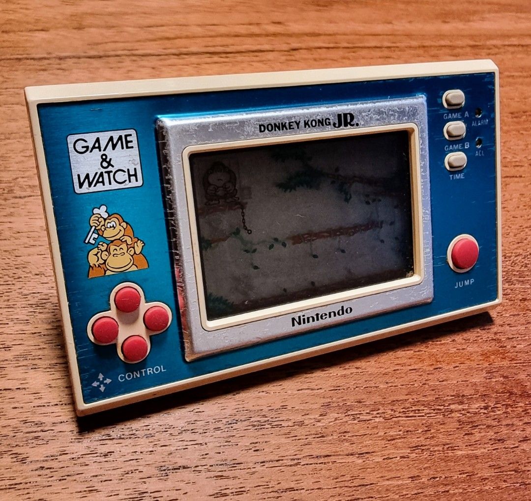 Vintage Donkey Kong Jr Game & Watch, Hobbies & Toys, Memorabilia & Collectibles, Vintage ...