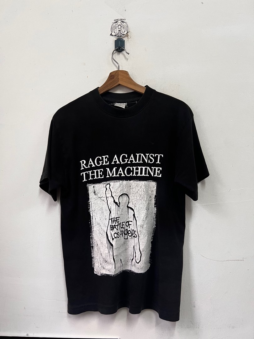 Vintage Rage Against The Machine RATM, Men's Fashion, Tops & Sets ...