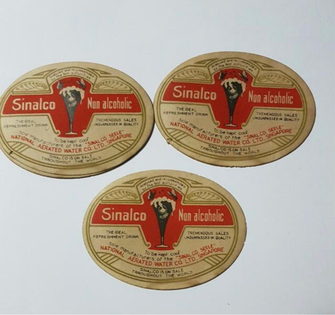 Vintage sinalco paper label, Hobbies & Toys, Memorabilia & Collectibles ...