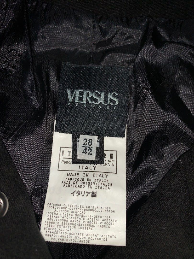 Vintage Versace vesus small coat on Carousell