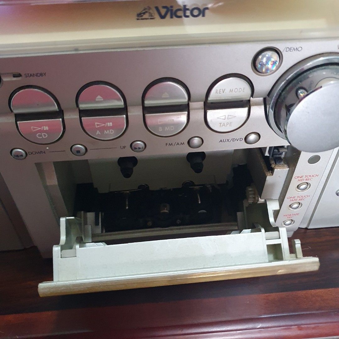 Vintage Victor Micro Component 3 way speaker system, Audio, Portable ...