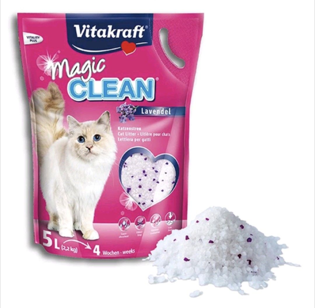 Vitakraft Magic Clean Cat Litter 5L, Pet Supplies, Health & Grooming on ...