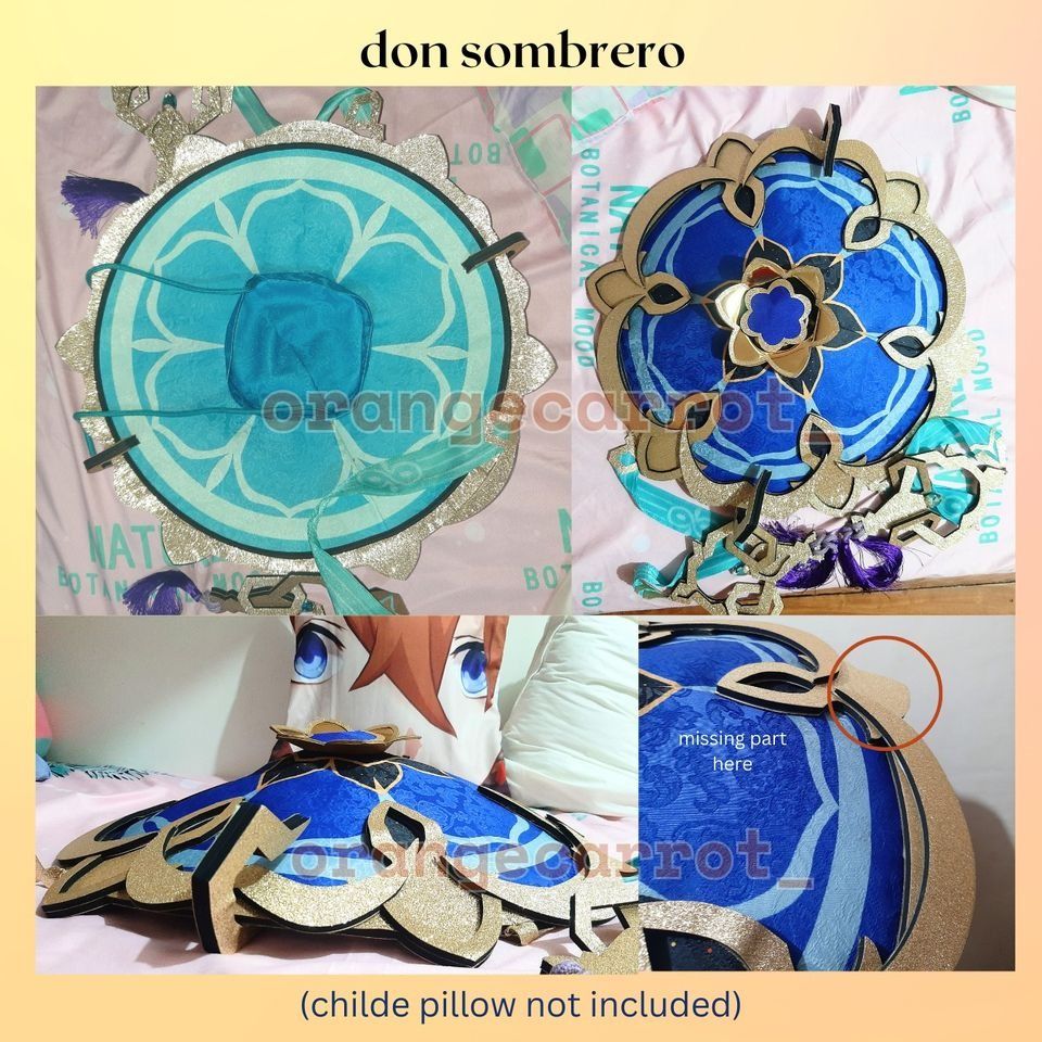 Wanderer Scaramouche genshin impact cosplay WITH HAT, Hobbies & Toys ...