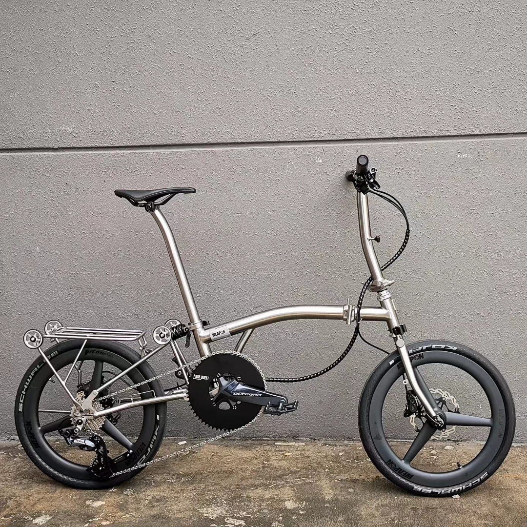 WEAPON Titanium Trifold bike / Trifold bike - Frameset (3500 ...