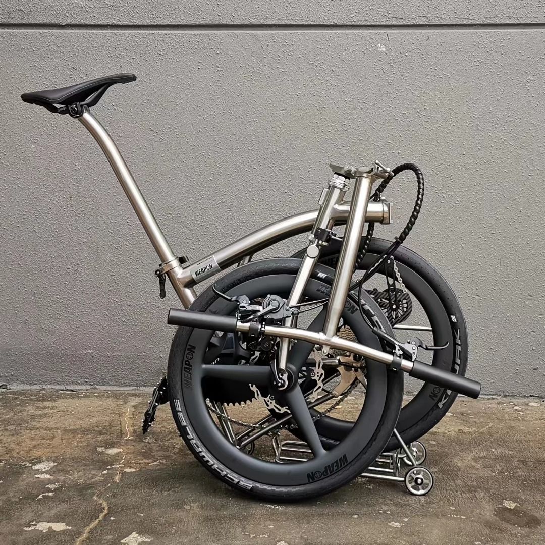 WEAPON Titanium Trifold bike / Trifold bike - Frameset (3500 ...