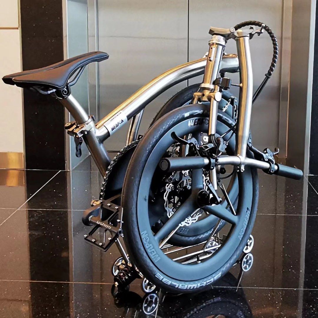 WEAPON Titanium Trifold bike / Trifold bike - Frameset (3500 ...