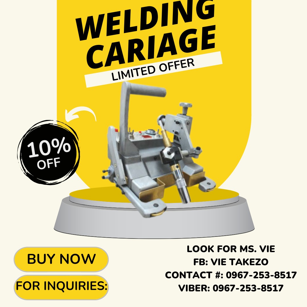WELDING CARIAGE, Commercial & Industrial, Industrial Equipment on Carousell