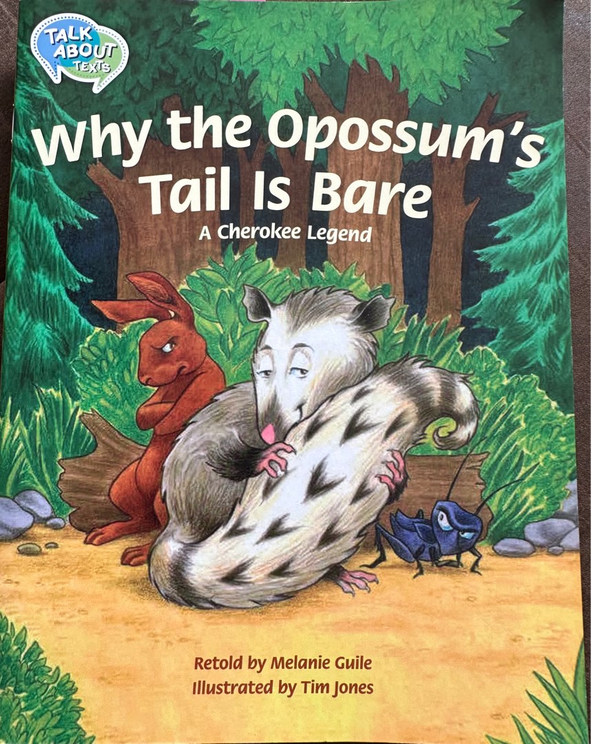 Why the Opossum’s Tail is Bare, 興趣及遊戲, 書本 & 文具, 教科書 - Carousell
