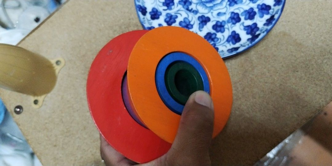 Wood block pazzle, Sports Equipment, Exercise & Fitness, Cardio ...