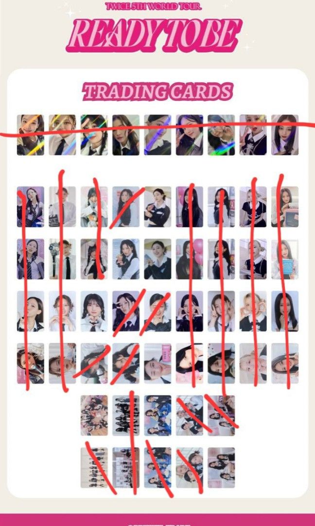 WTT / WTS TWICE Ready To Be Tour PC (Nayeon / Jeongyeon / Momo / Sana / Jihyo / Mina / Dahyun ...