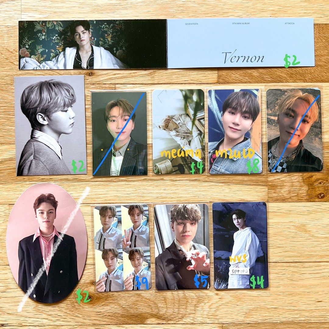 wtt wts svt seventeen photocard pc fansign pob ld album lucky draw social club soundwave m2u ...