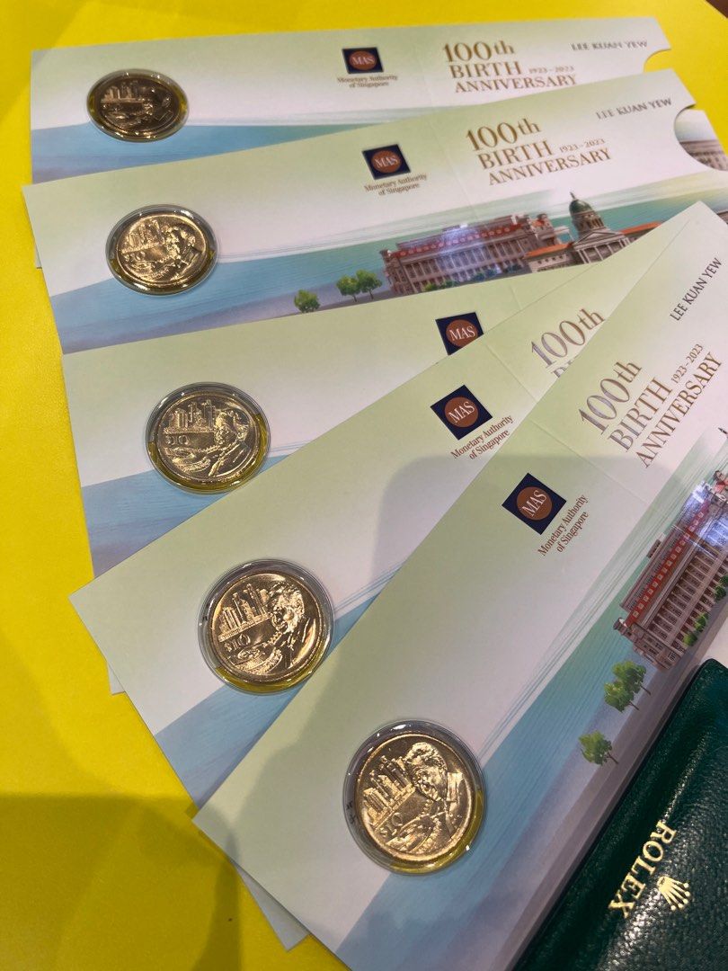 100 Years LKY Coins, Hobbies & Toys, Memorabilia & Collectibles ...