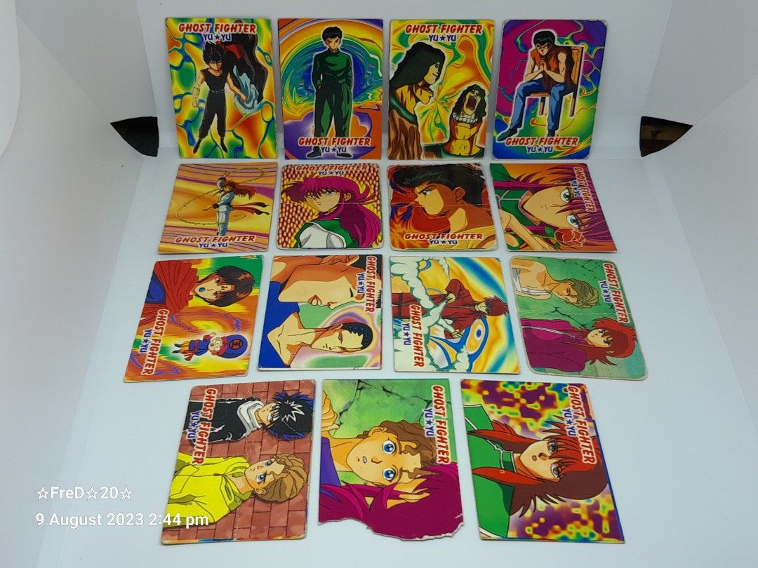 1990s Ghost Fighter D'Best 25 Half Size Teks (15pcs), Hobbies & Toys ...