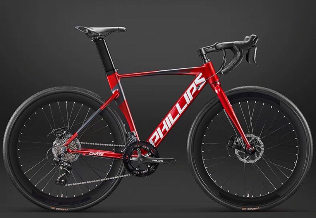 2024 Phillips CHASE entry roadbike |18/16 speed Sensah groupset, Sports ...