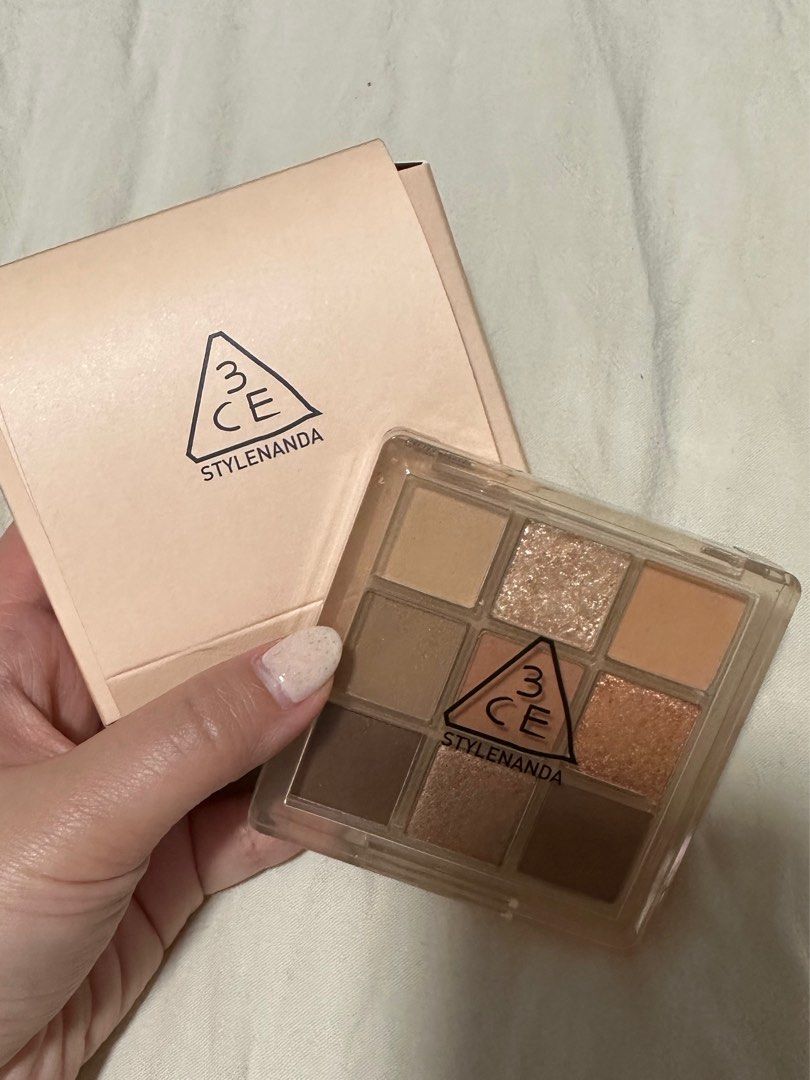 3CE - Multi Eye Color Palette Clear Layer Warm Edition #Butter Cream ...