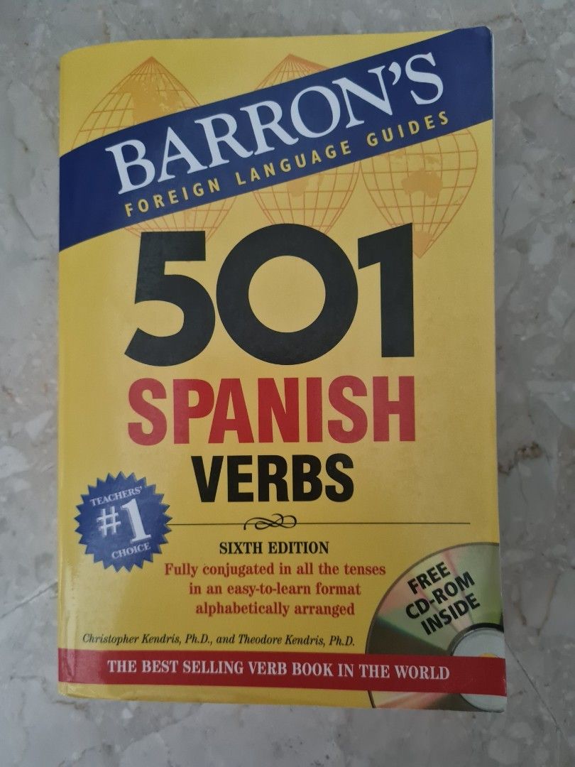 501 Spanish Verbs, Hobbies & Toys, Books & Magazines, Textbooks on ...