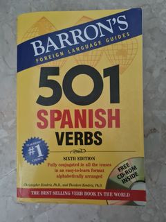 501 Spanish Verbs, Hobbies & Toys, Books & Magazines, Textbooks on ...