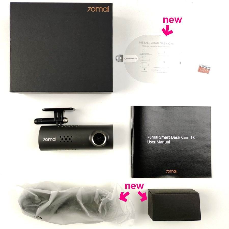70mai 1s dashcam IMX307 full set with receipt, Auto Accessories on ...