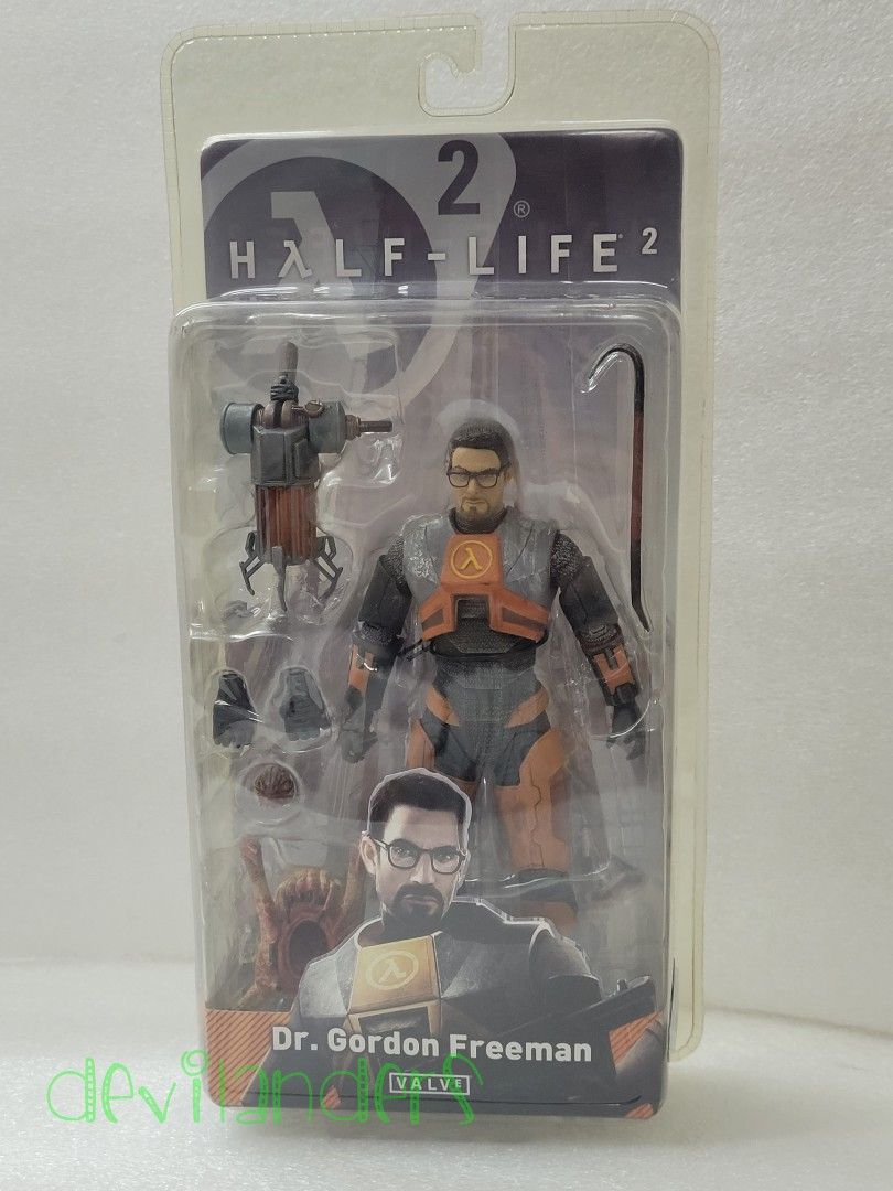 正版全新 NECA HALF LIFE 2 Dr.Gordon Freeman Action Figure, 興趣及遊戲, 玩具 & 遊戲類 ...