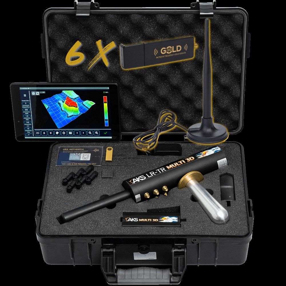A For Sale AKS GFIS metal and Gold Scanner Gold Detector 3D scanner on ...