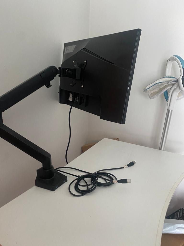 Acer K243Y 23.8in FHD monitor comes with monitor arm (dual USB ...