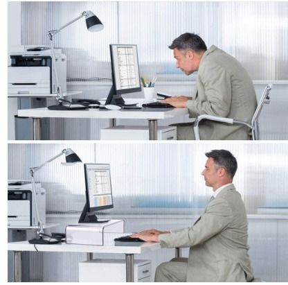 Acrylic Computer Monitor Laptop TV Stand Riser 12MM Thickness LNG0647 ...