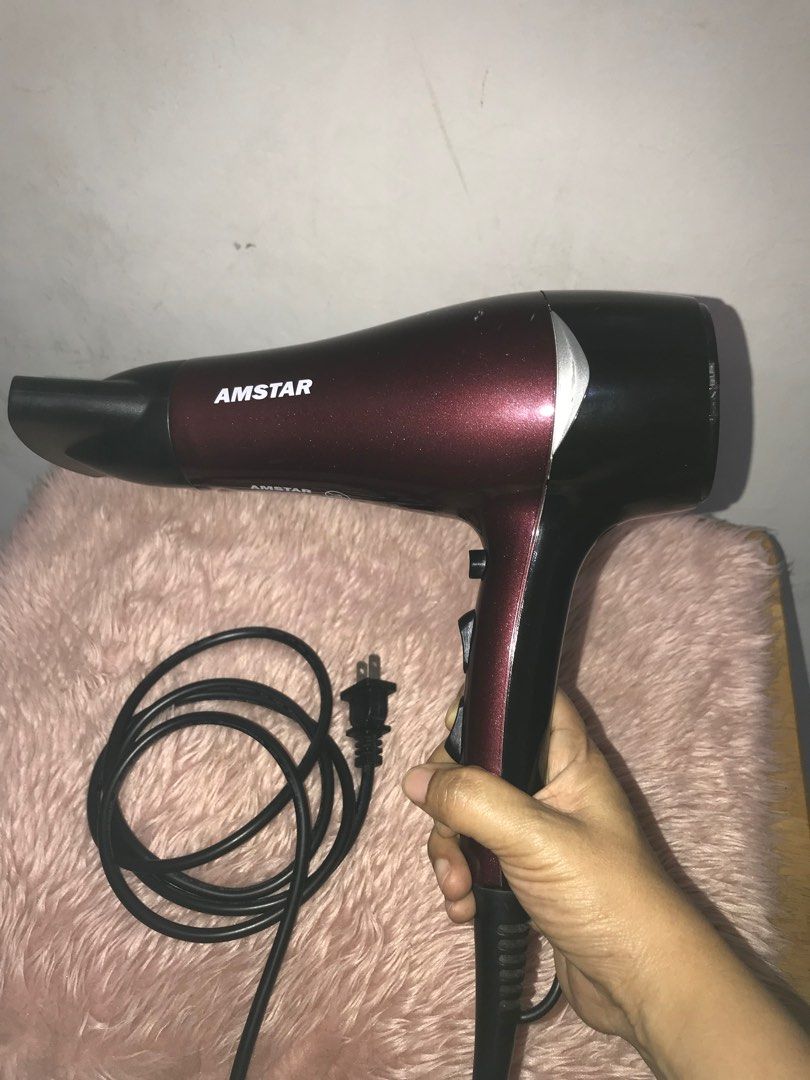 Amstar Professional hair dryer, Beauty & Personal Care, Hair on Carousell