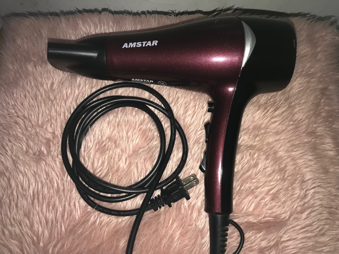 Amstar Professional hair dryer, Beauty & Personal Care, Hair on Carousell