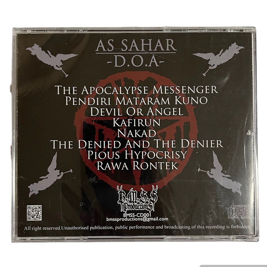 As Sahar CD, Hobbies & Toys, Music & Media, CDs & DVDs on Carousell