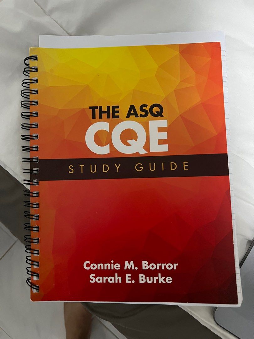ASQ CQE Book, Hobbies & Toys, Books & Magazines, Assessment Books on ...