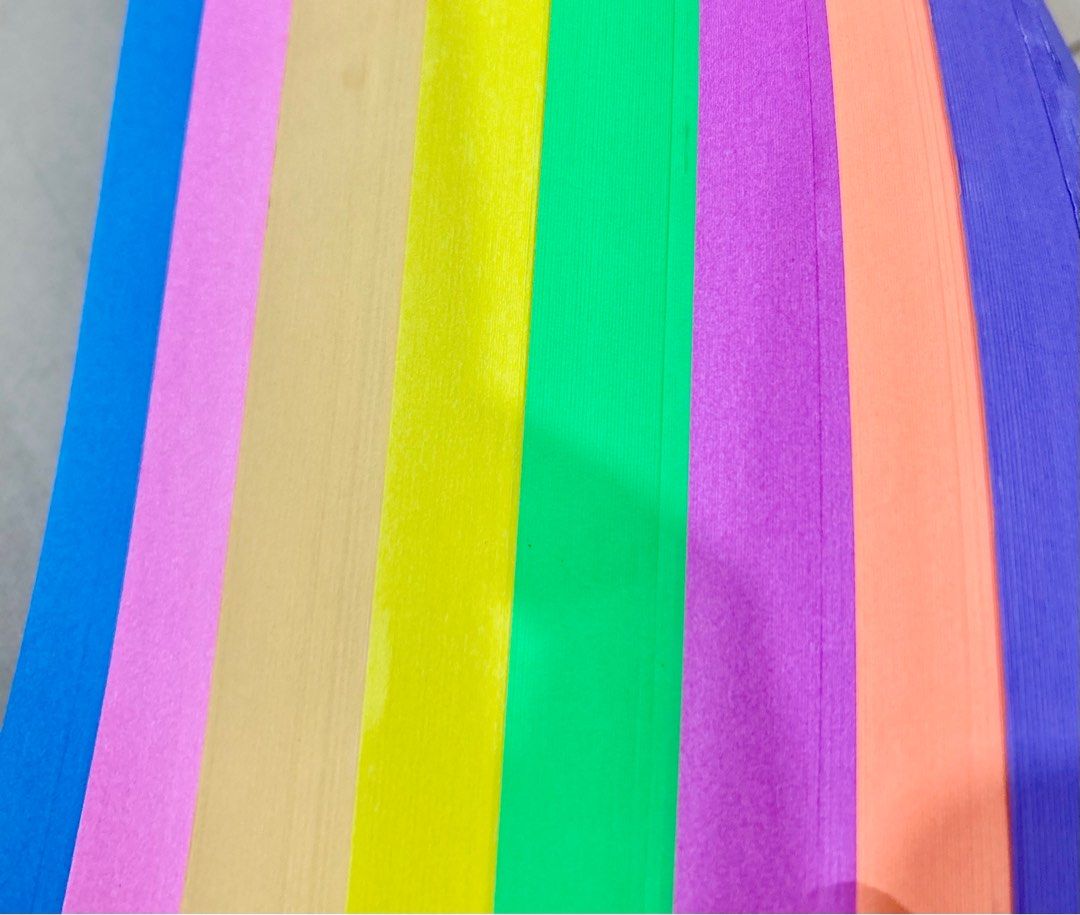 Assorted Light & Dark Colored Cartolina, Hobbies & Toys, Stationary ...