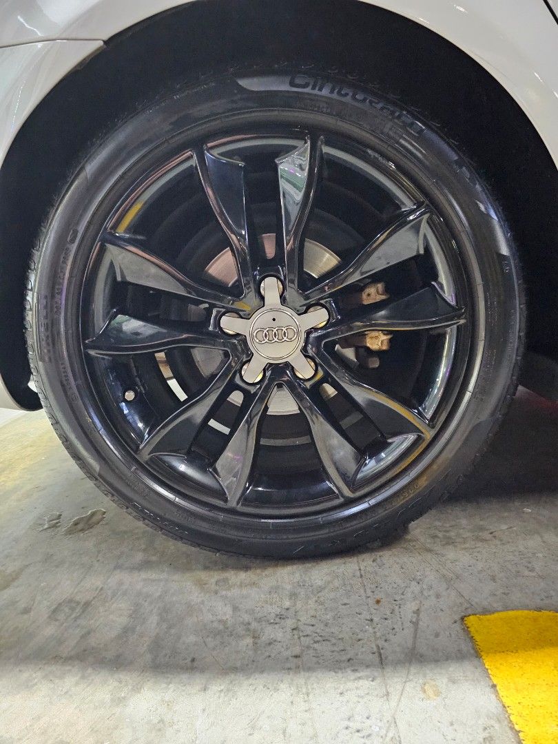 Audi A3 sportback original rims and tyres, Car Accessories, Tyres ...