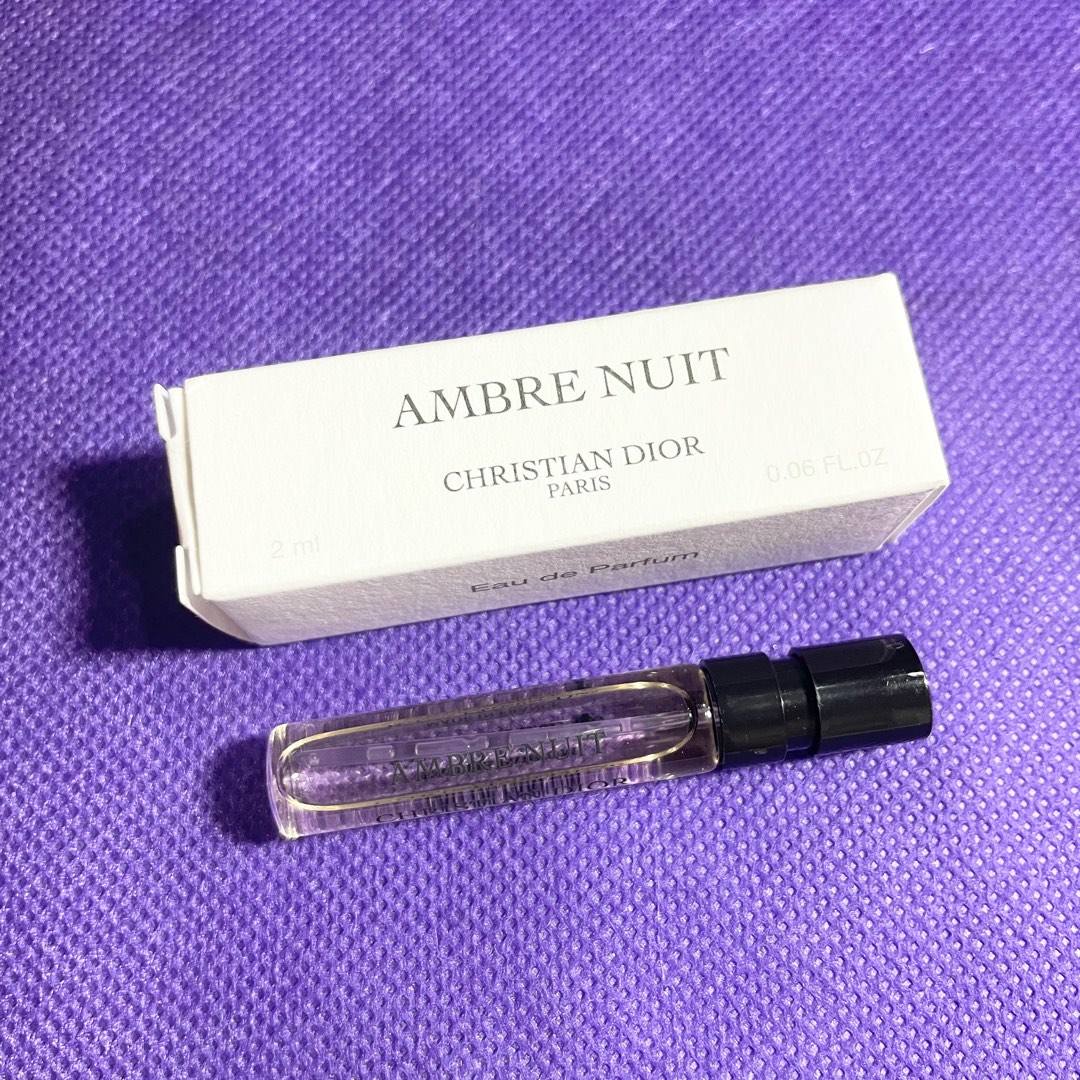 AUTHENTIC RARE Maison Dior la collection privee ambre nuit eau de ...