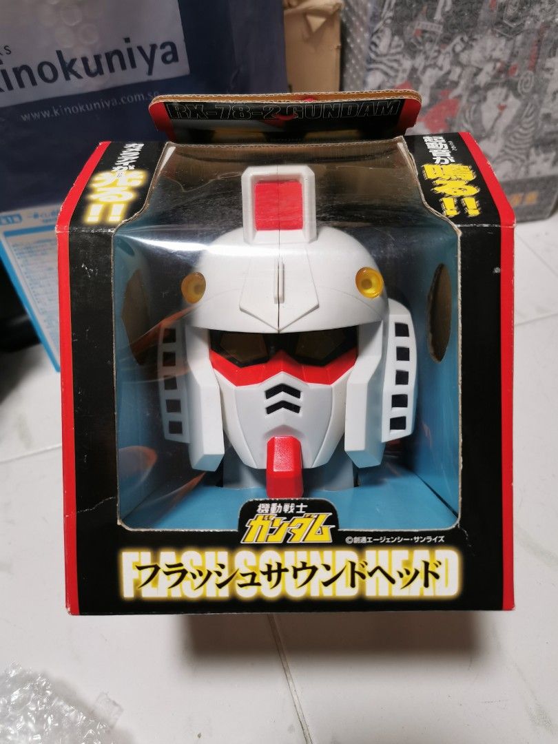 Banpresto flash sound head - Mobile Suit Gundam RX-78-2 Gundam, Hobbies ...