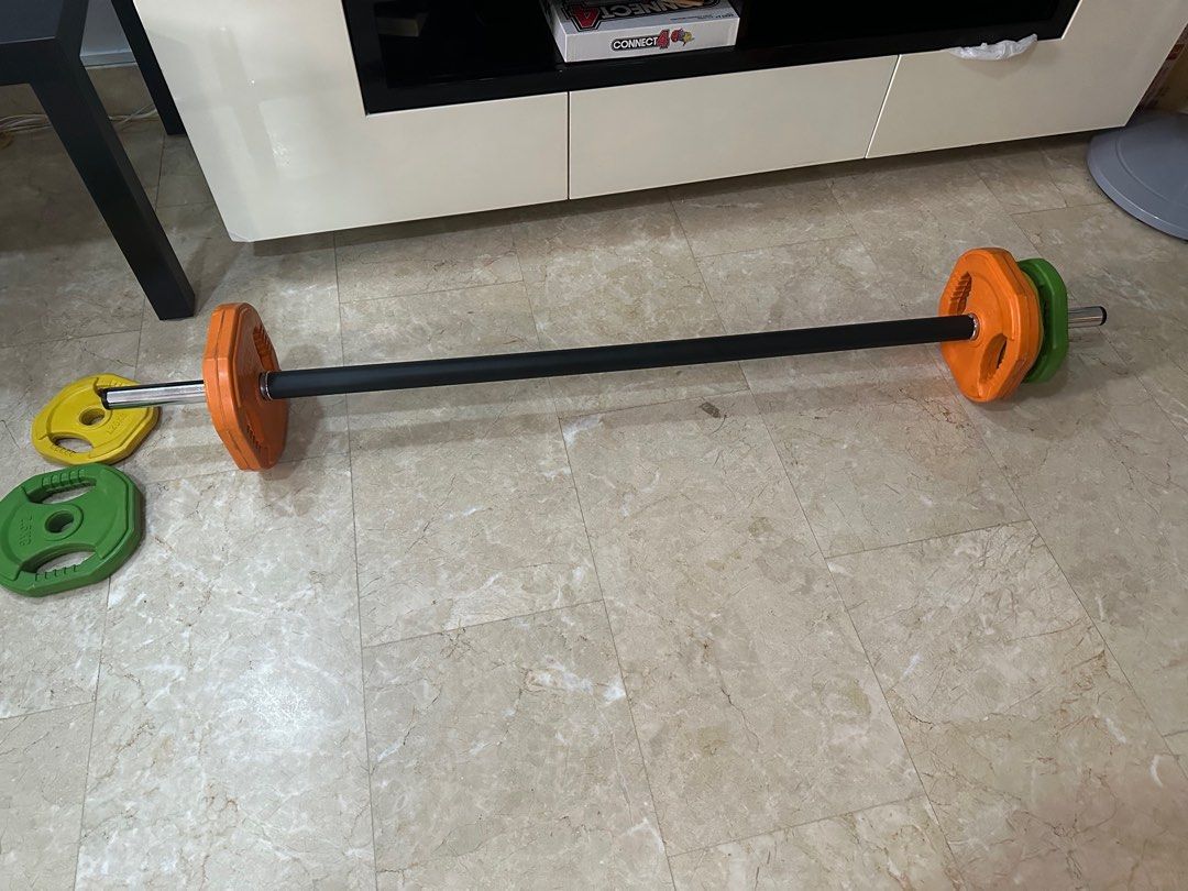Bar bell, Sports Equipment, Exercise & Fitness, Weights & Dumbbells on ...