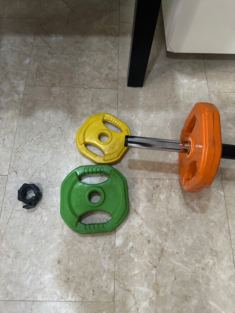 Bar bell, Sports Equipment, Exercise & Fitness, Weights & Dumbbells on ...