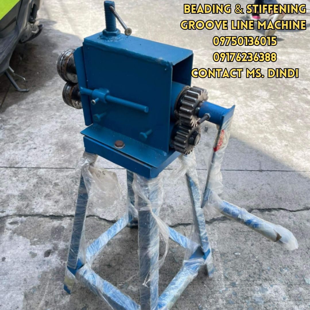 Beading & Stiffening Groove Line Machine, Commercial & Industrial ...