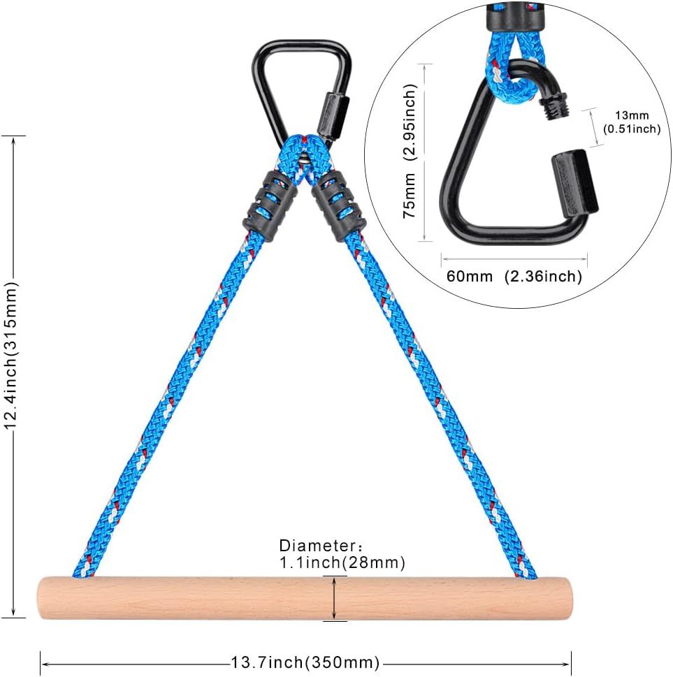 Besthouse 3 Ninja Monkey Bars Obstacle, Obstacle Course Bars, Outdoor ...