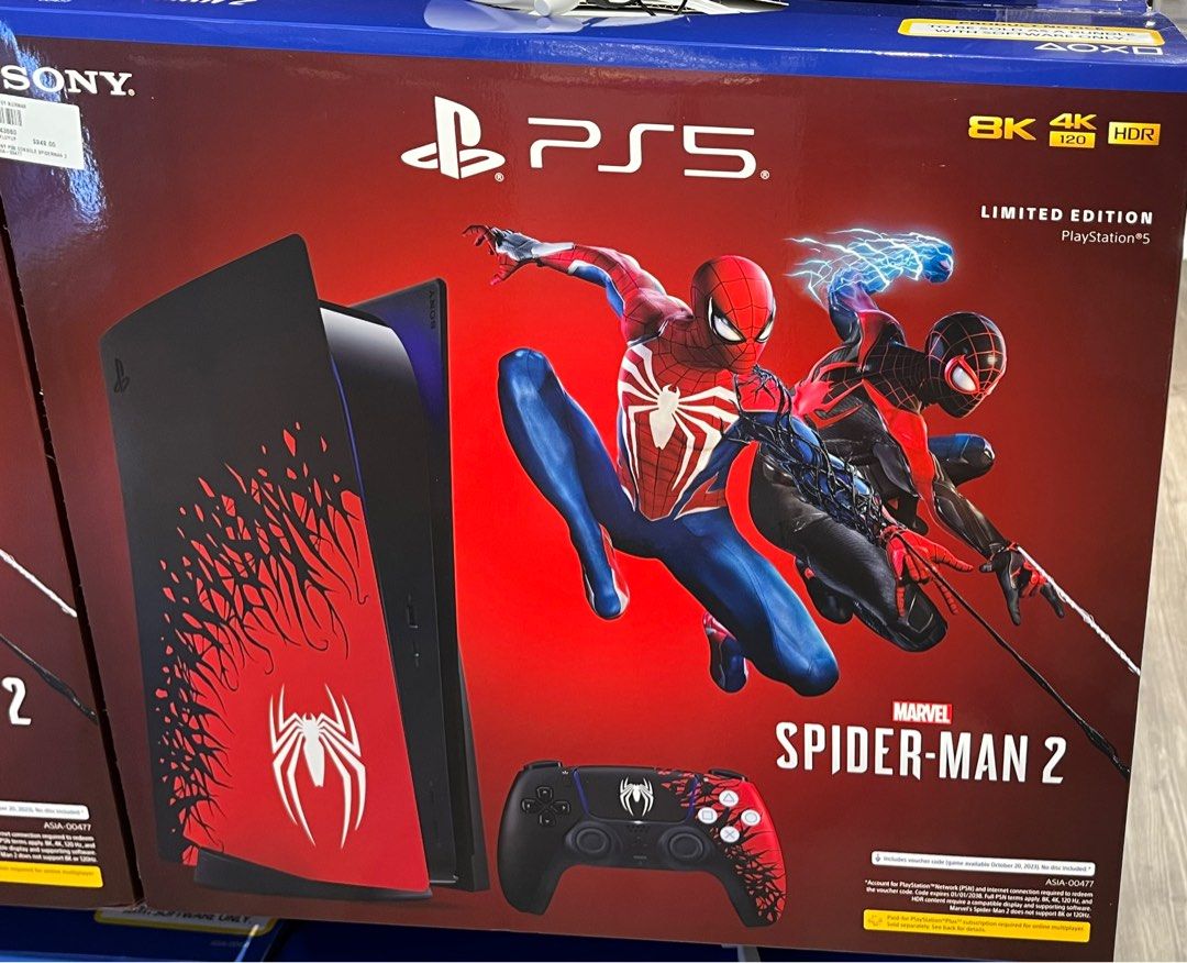 *BNIB* SG Sony PS5 Spider-Man 2 Limited Edition Bundle Console ...