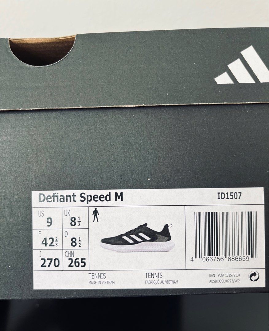 BRAND NEW ADIDAS DEFIANT SPEED TENNIS SHOES, Men's Fashion, Footwear ...