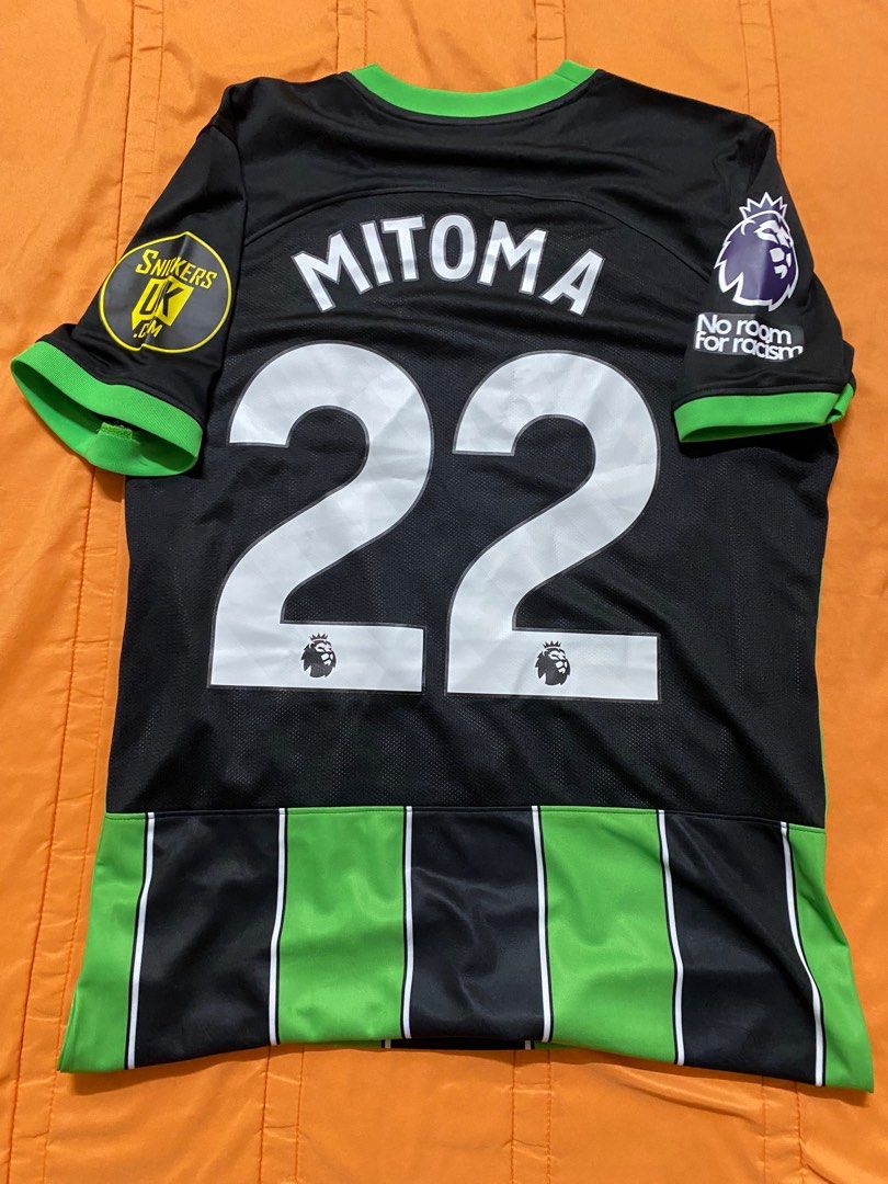 BRIGHTON and HOVE ALBION NIKE 2023/24 AWAY Kaoru Mitoma Jersey, Men's ...