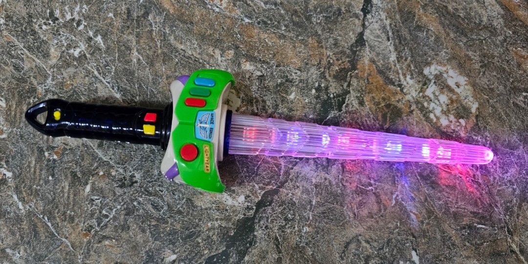Buzz Lightyear sword with lights & sounds - Php500 (from universal ...