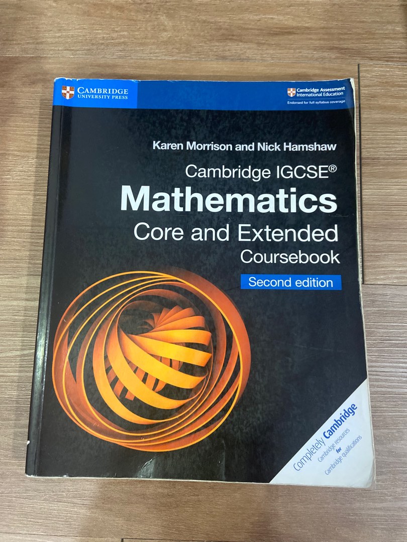 Cambridge IGCSE Mathematics Core and Extended Coursebook Second Edition, Hobbies & Toys, Books ...