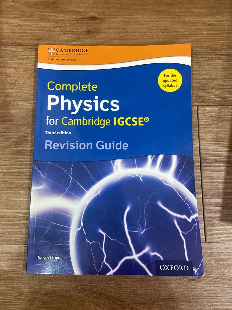 Cambridge IGCSE Physics Revision Guide Third Edition, Hobbies & Toys ...