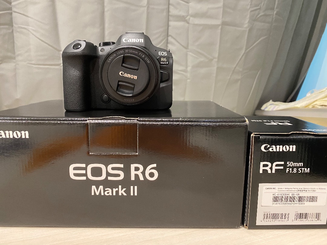 Canon Eos R6 markii + canon rf 50mm f1.8 STM, Photography, Cameras on ...